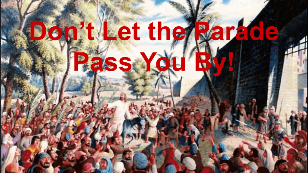 Don’t Let the Parade Pass You By! | New Beginnings Baptist Church of ...