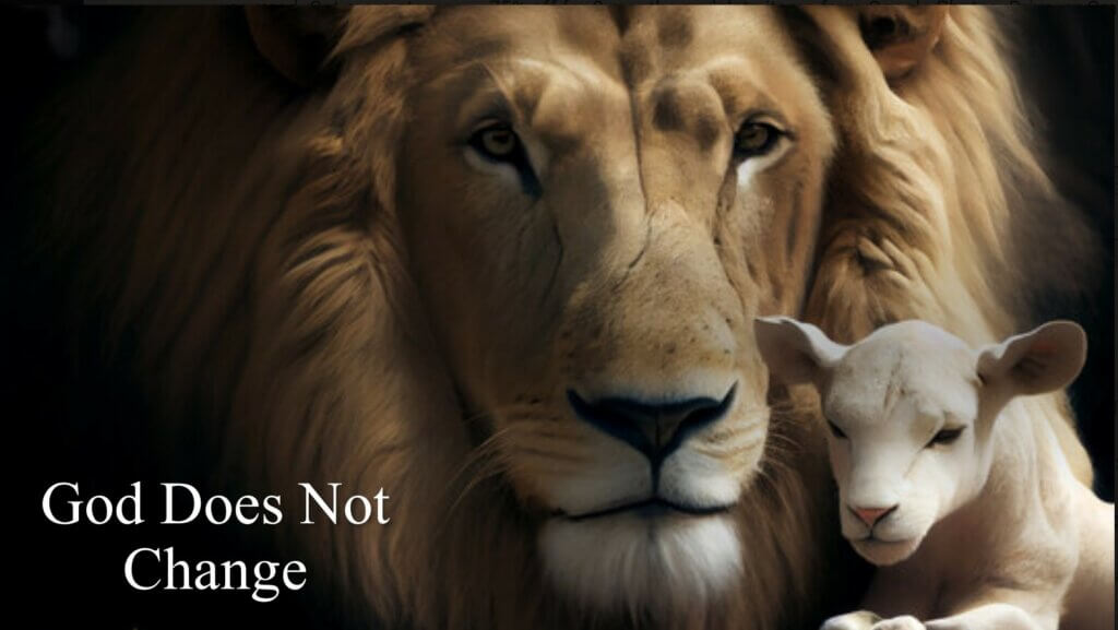 God Does Not Change | New Beginnings Baptist Church of Jefferson Co